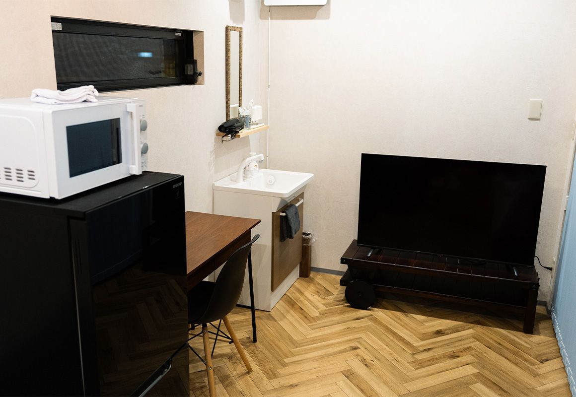 街中外気浴。 コンテナホテル&サウナ MACHINAKA